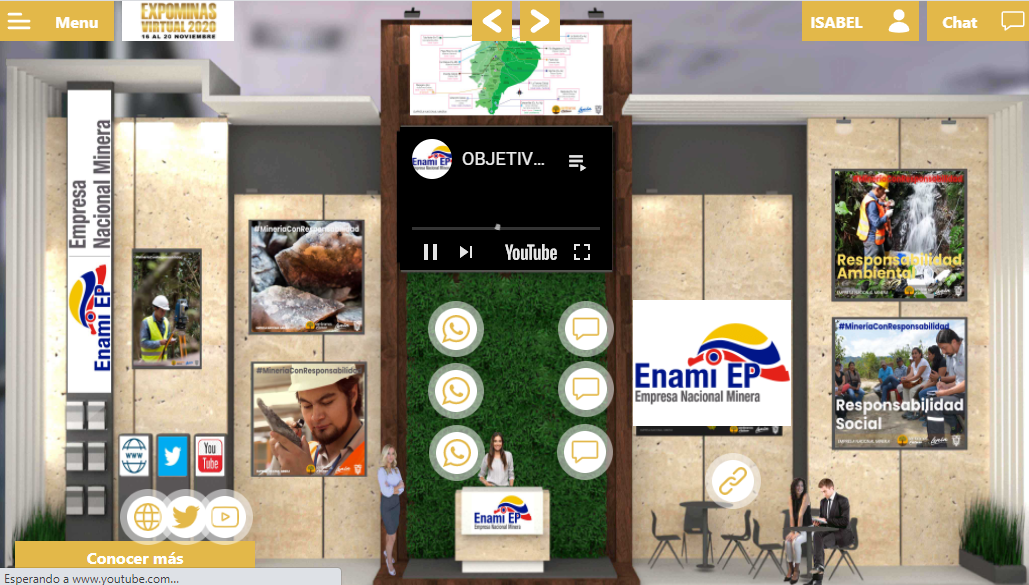 LA EMPRESA NACIONAL MINERA (ENAMI EP) PARTICIPÓ EN LA EXPOMINAS 2020 ...